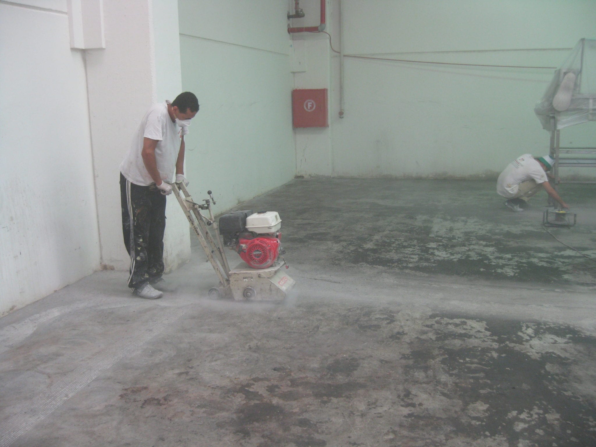 Surface preparation for floor coatings | The Blogging Painters